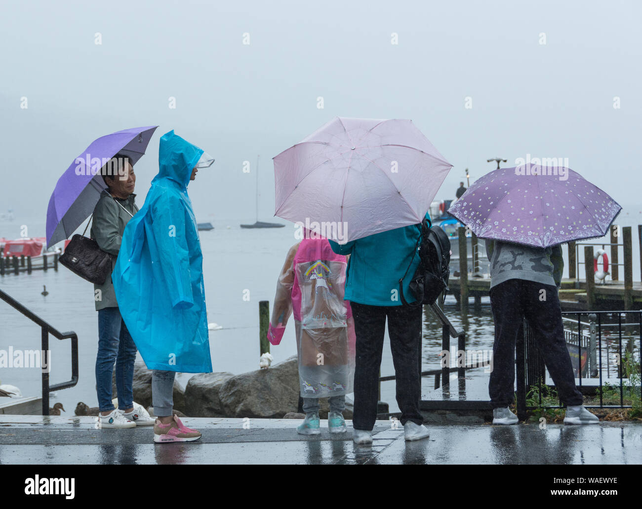 Lake district raining hi-res stock photography and images - Alamy