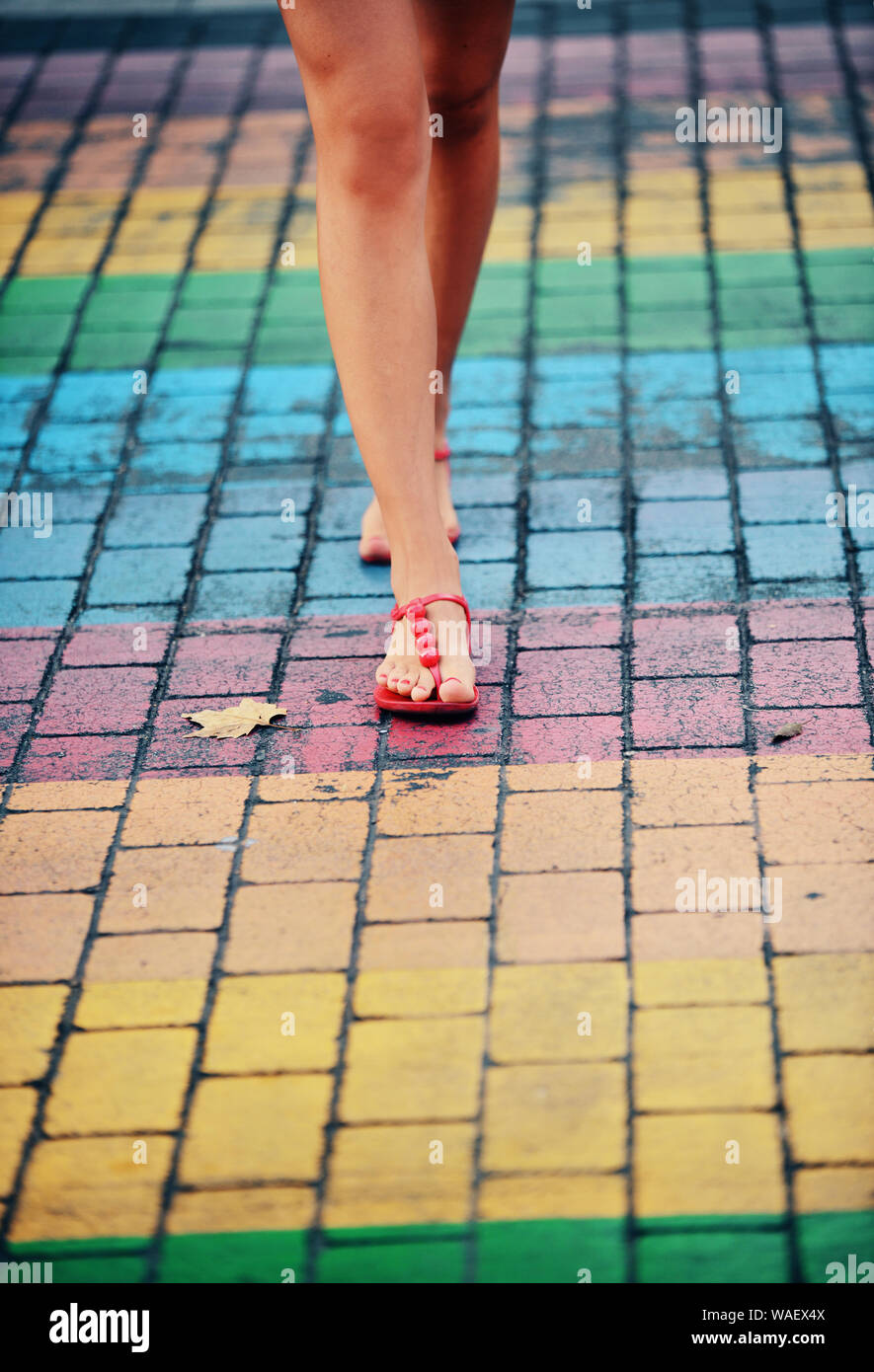 Lgbt Pedestrian Crossing High Resolution Stock Photography and Images ...