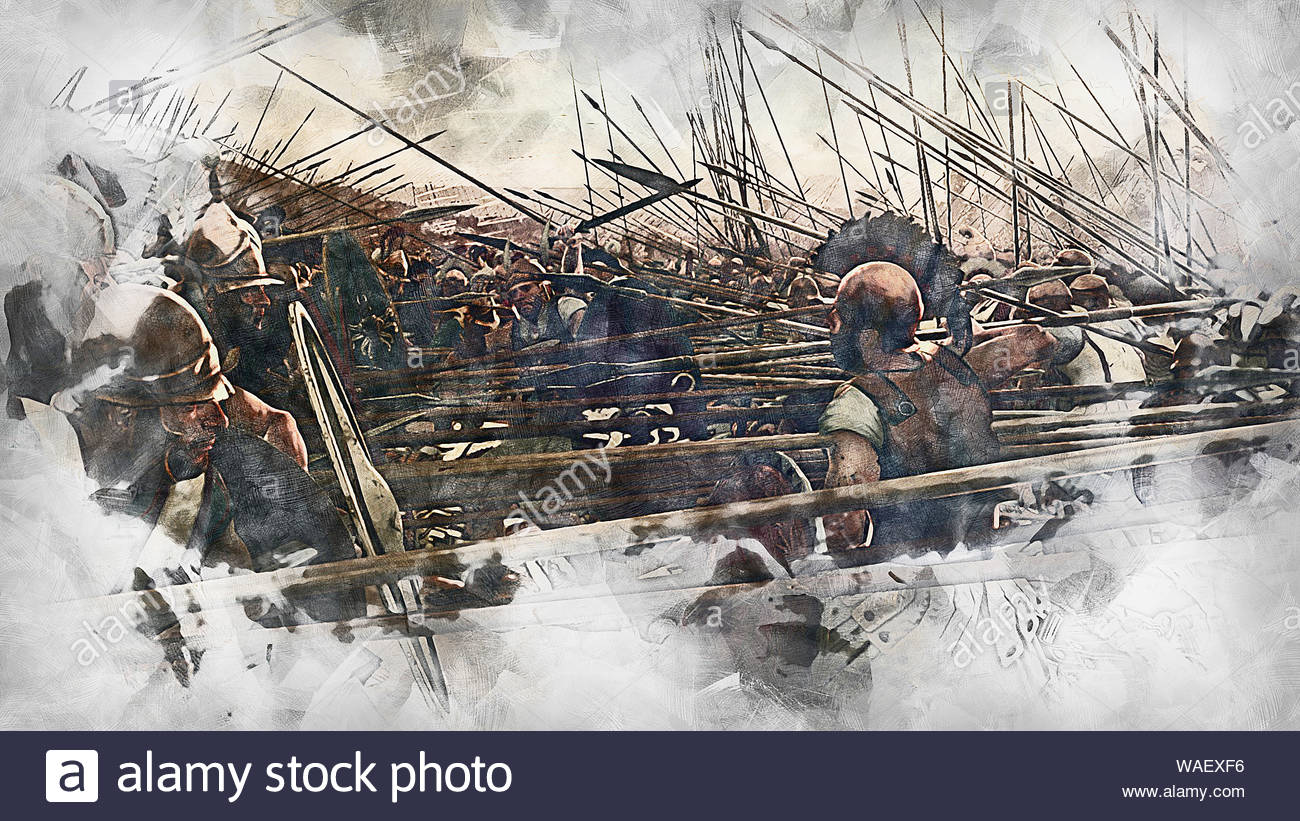 Phalanx Formation Stock Photos & Phalanx Formation Stock Images - Alamy