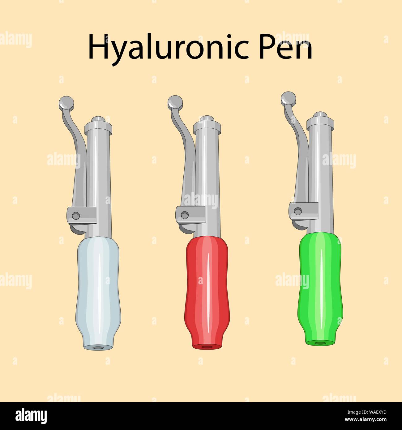 On light background pen Stock Vector Images - Alamy