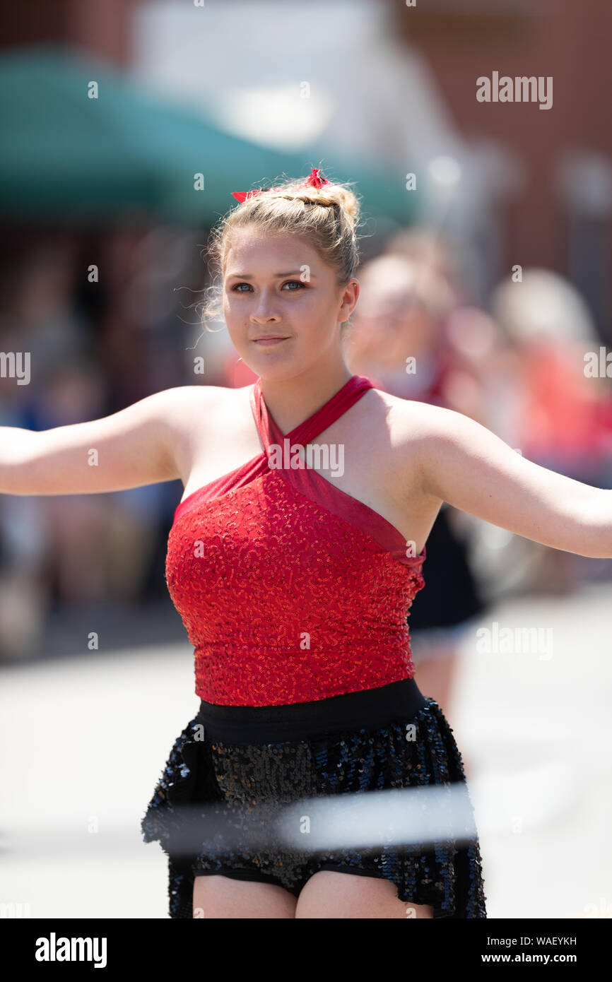 Parade baton twirling hi-res stock photography and images - Alamy