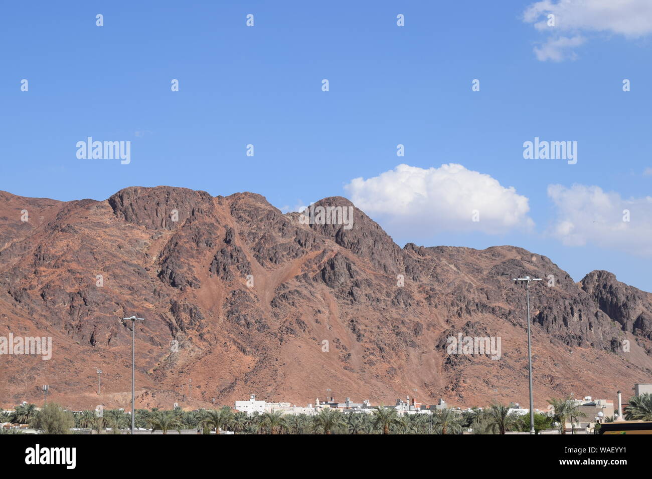 Ohod Mountain جبل أُحد Stock Photo - Alamy