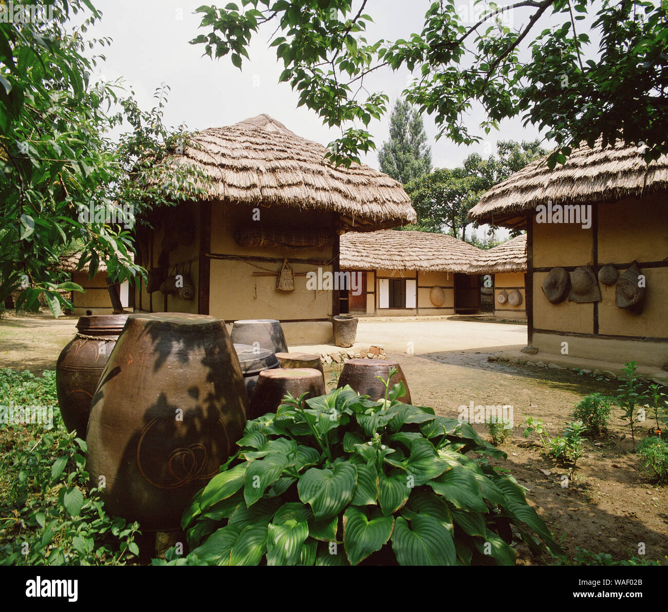 Quiet and beautiful village Stock Photo - Alamy