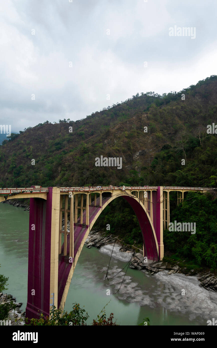 Coronation bridge in West Bengal, India Stock Photo - Alamy