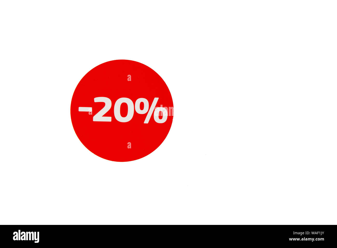 Empty price sticker hi-res stock photography and images - Alamy