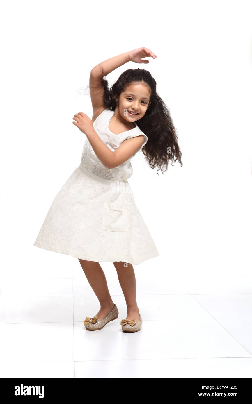 Black girl dancing Cut Out Stock Images & Pictures - Alamy