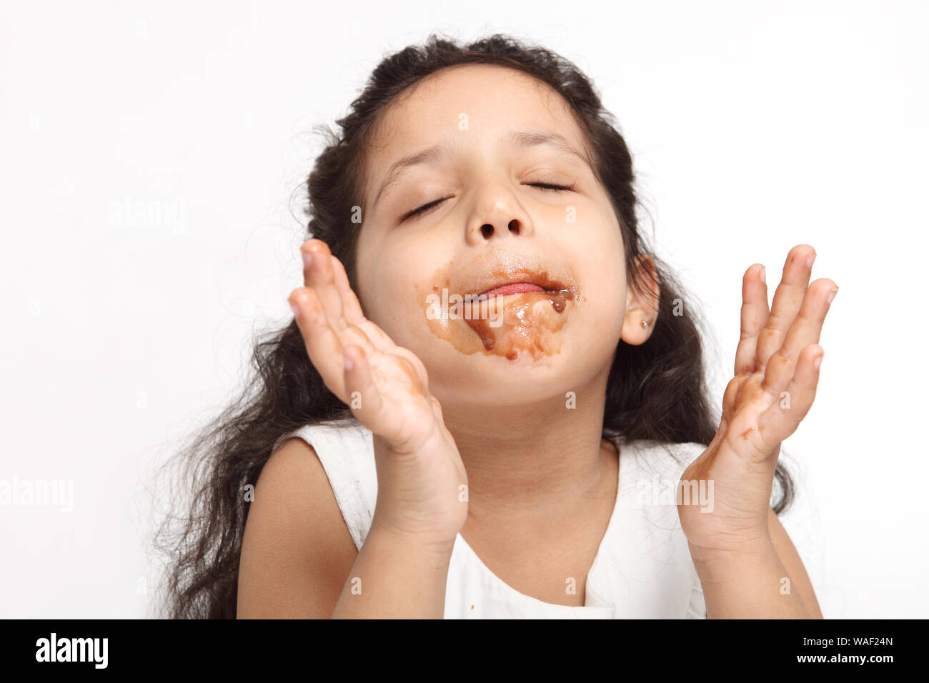 7 9 years licking hi-res stock photography and images - Alamy