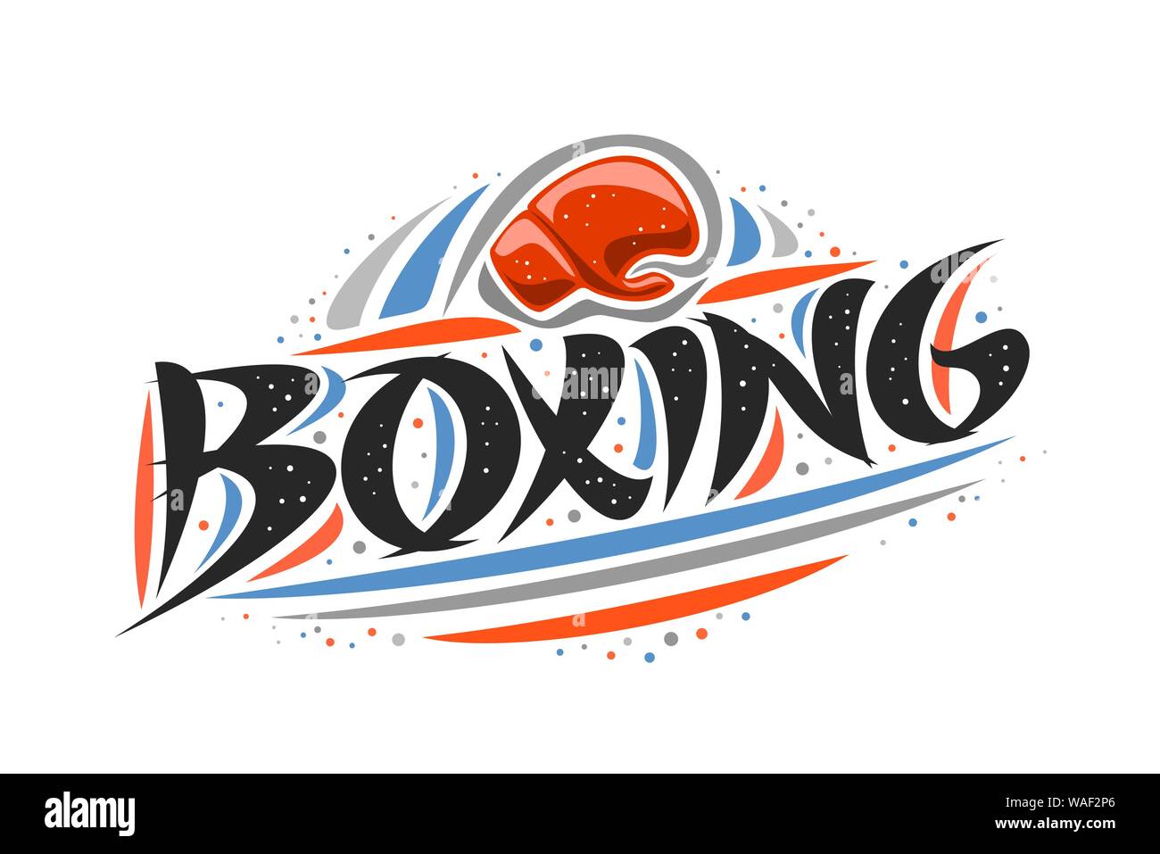 Cartoon boxing glove hi-res stock photography and images - Alamy