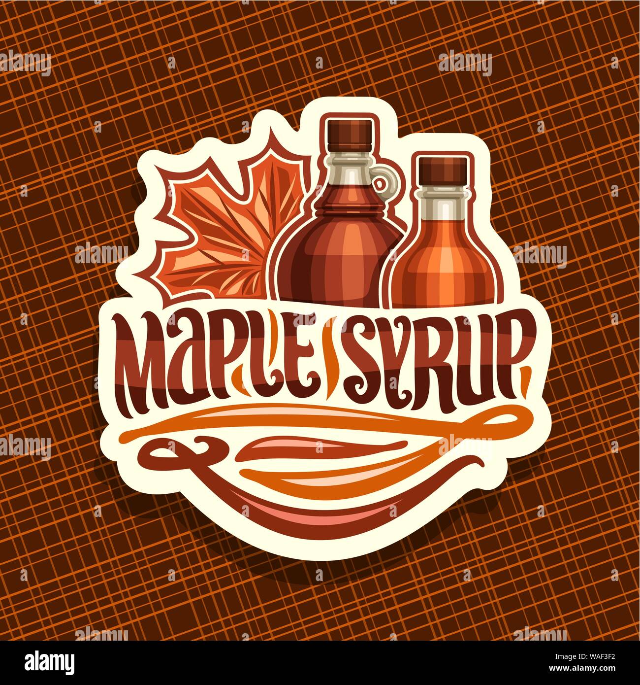 Maple Syrup Leaf Clip Art