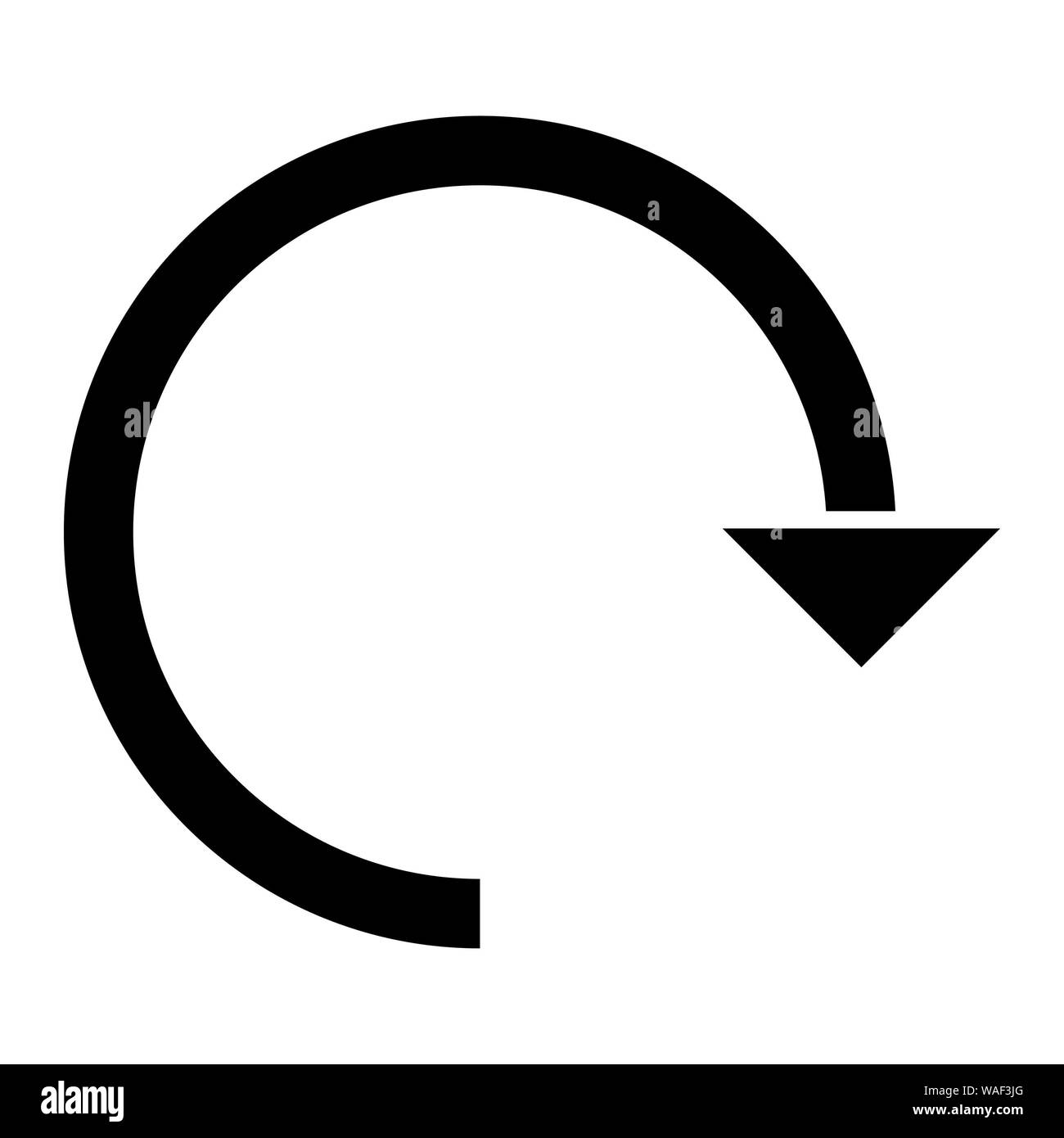 Refresh icon. Reload icon vector. Update icon. Perfect use for website, design, pattern, etc ...