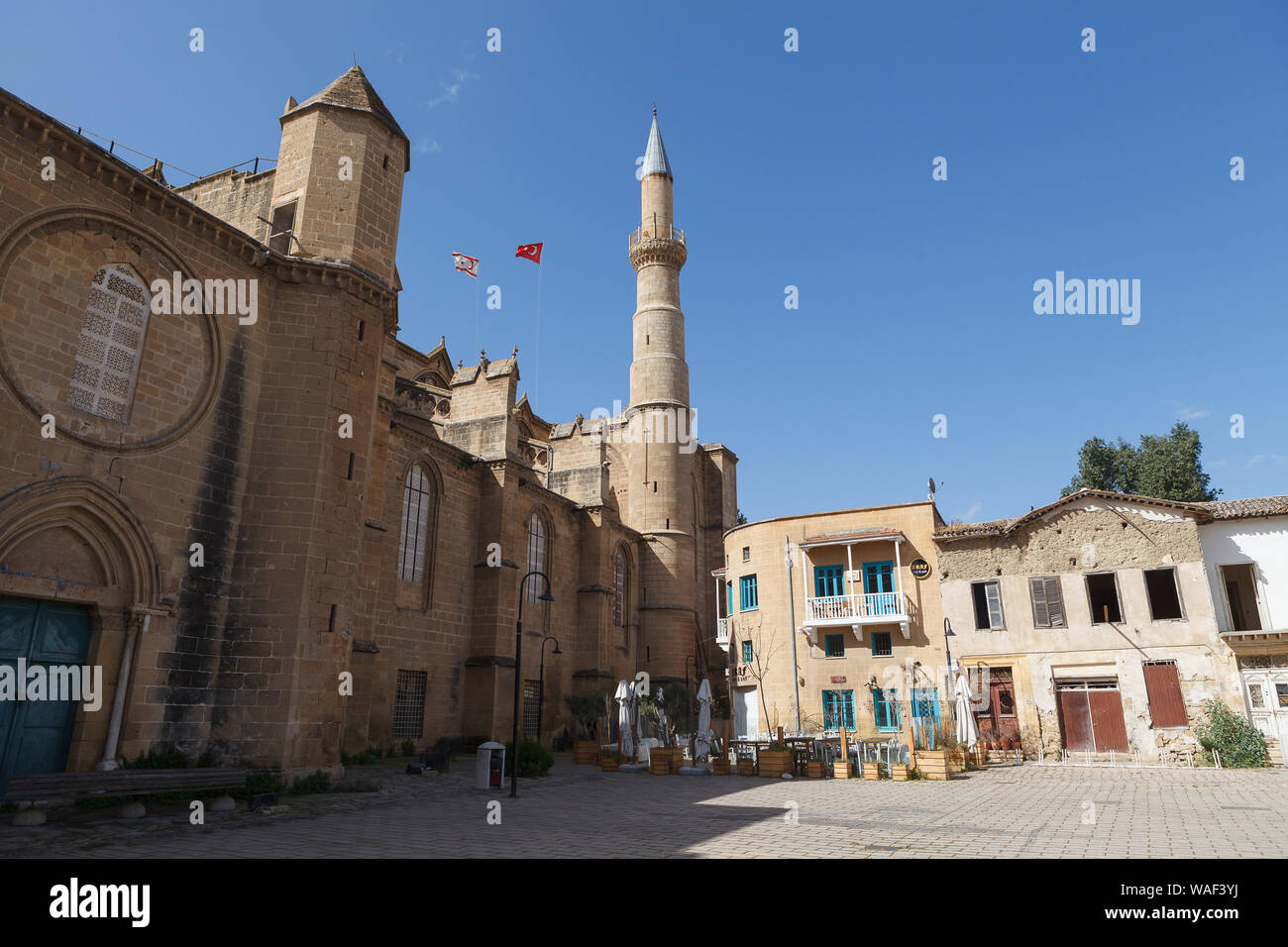 NICOSIA, CYPRUS - MARCH, 29, 2018: Selimiye Mosque in Nicosia, formerly ...