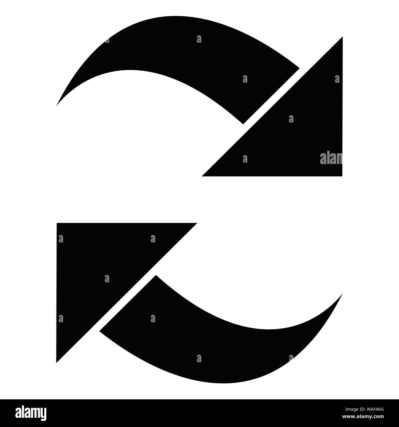 Refresh icon. Reload icon vector. Update icon. Perfect use for website, design, pattern, etc ...