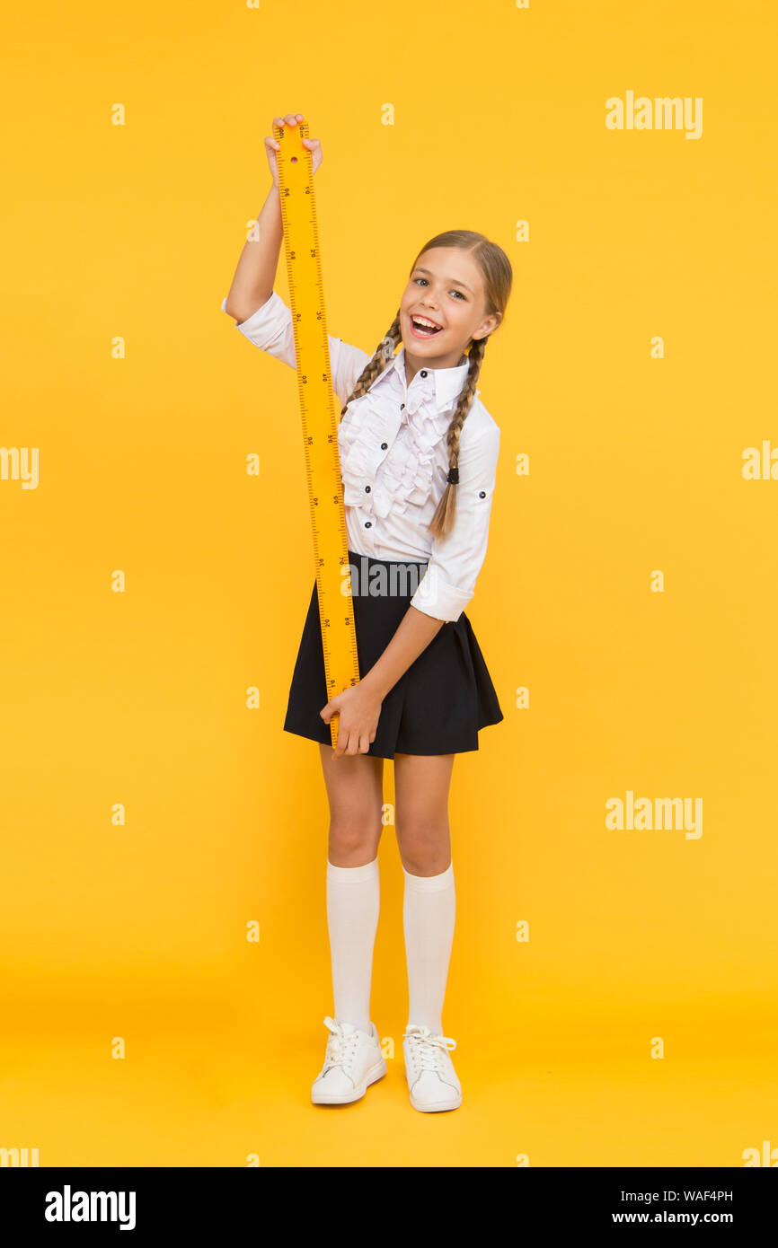 Student measuring height hi-res stock photography and images - Alamy