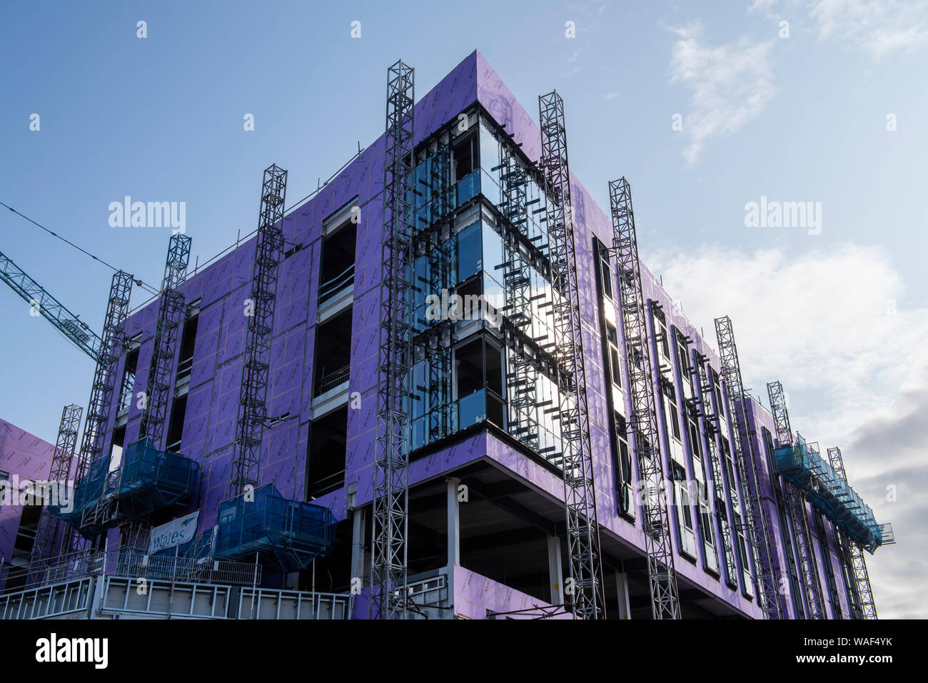 Construction of the new City Hub for Nottingham College, Nottingham ...