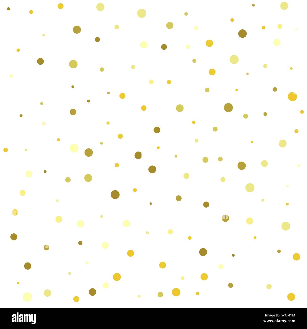 Gold dots Cut Out Stock Images & Pictures - Alamy