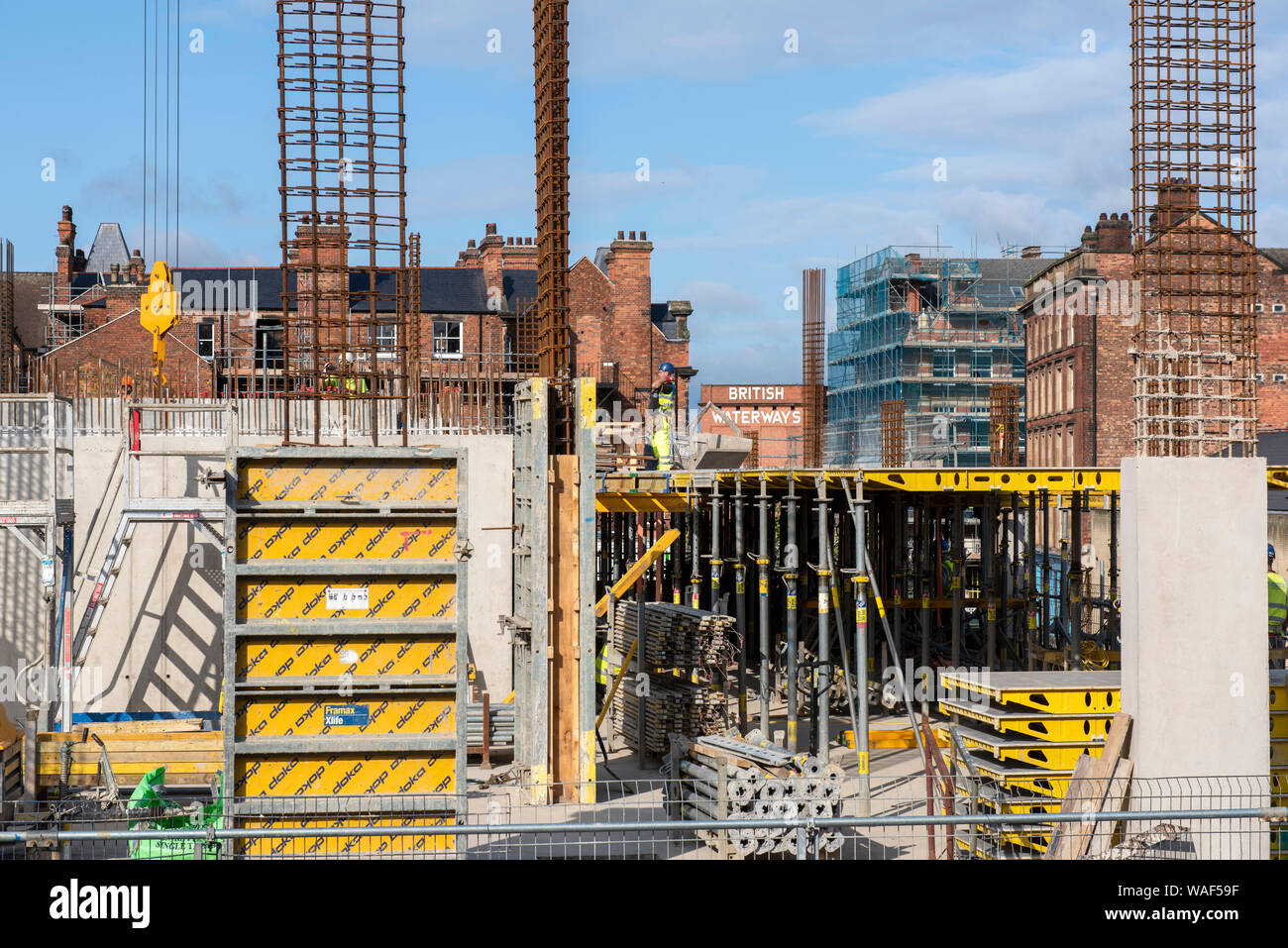 Construction of new student accommodation on Station Street in ...
