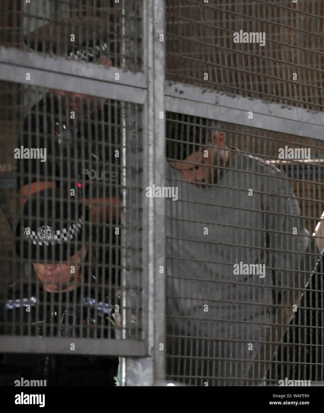 Jed foster leaves reading magistrates court hi-res stock photography ...