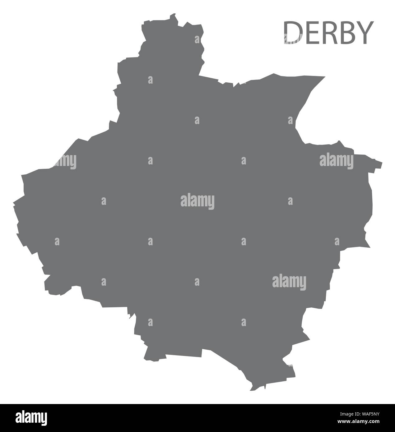 Derby map hi-res stock photography and images - Alamy