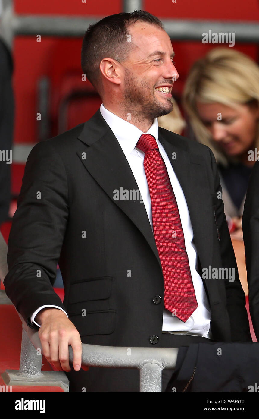 Liverpool Club Secretary Danny Stanway in the stands Stock Photo - Alamy
