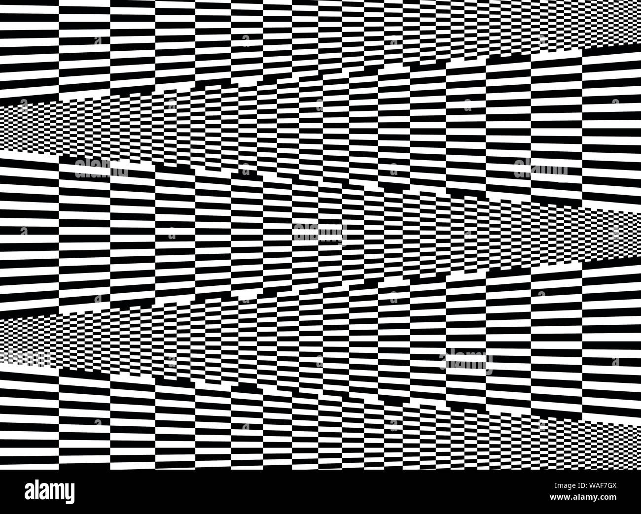 Abstract black and white square line background. Use for poster ...