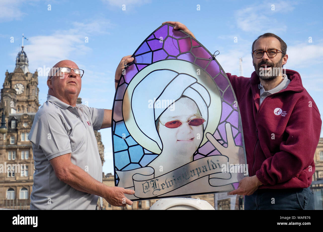 Centre manager Peter Law (right) and his assistant Malcolm Moore take a ...