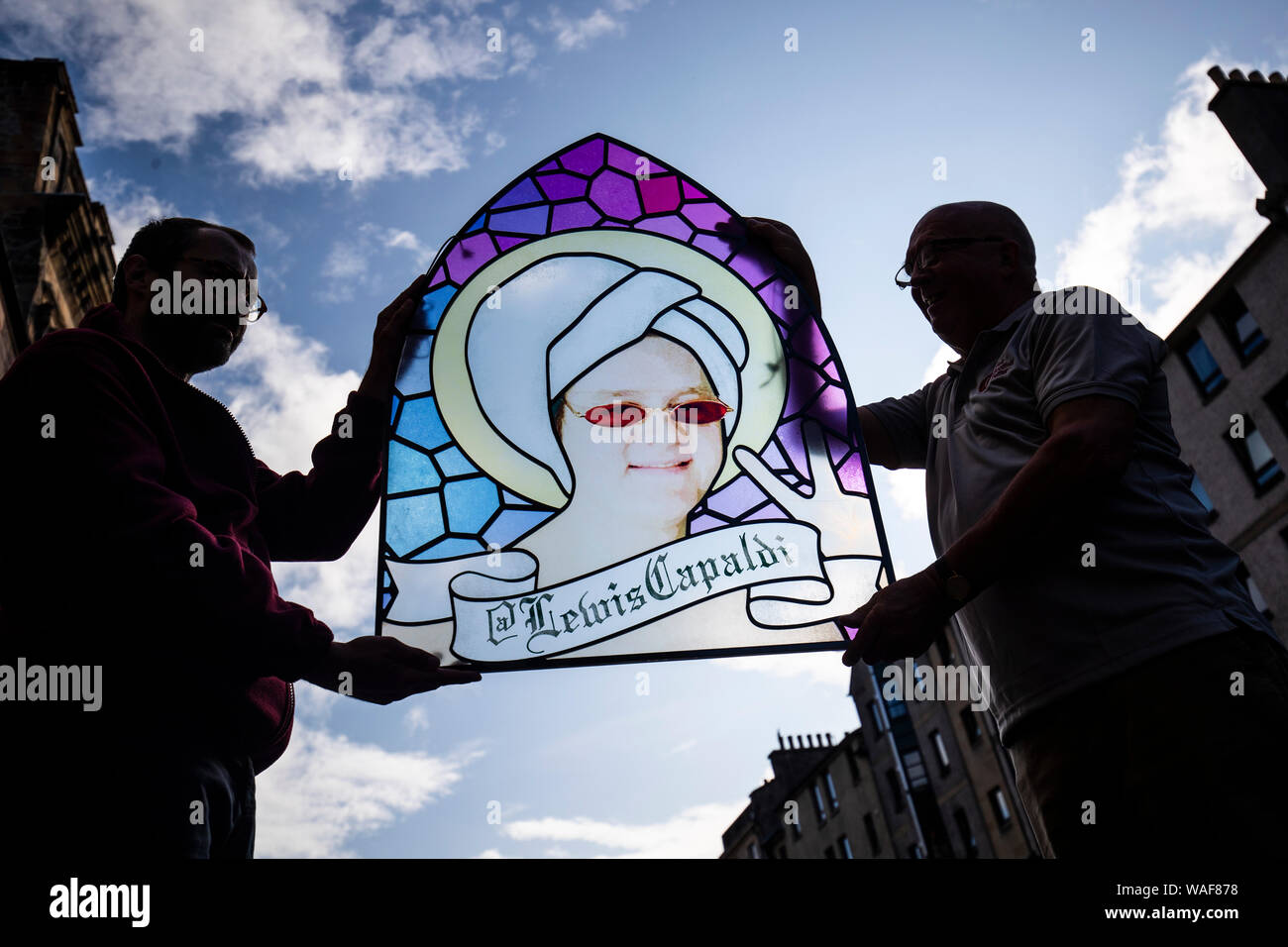 Centre manager Peter Law (left) and his assistant Malcolm Moore take a ...