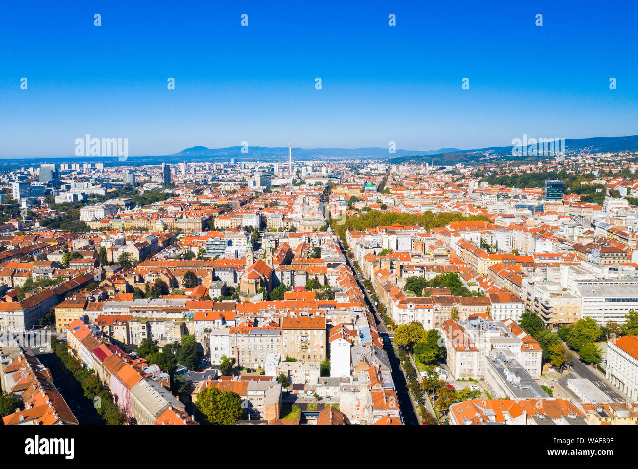 Zagreb old city center hi-res stock photography and images - Alamy