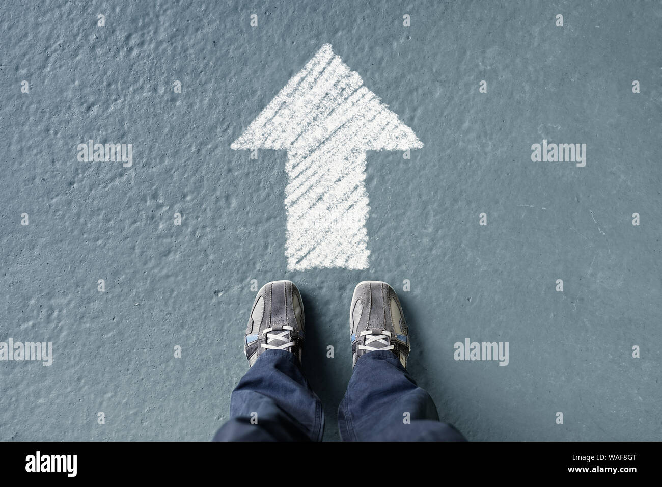Ahead direction hi-res stock photography and images - Alamy