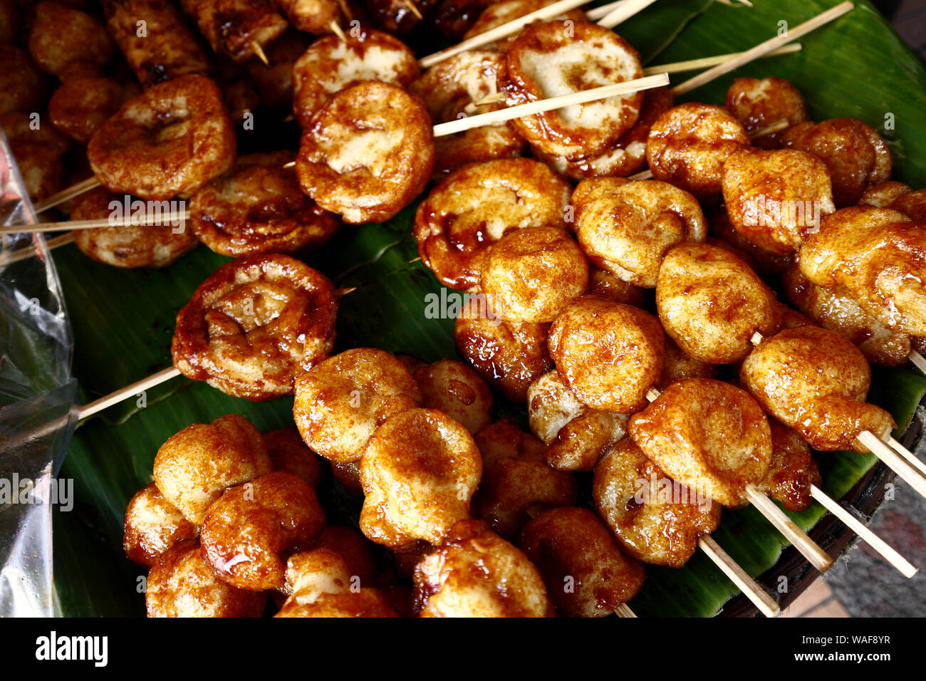 Photo of assorted deep fried sweet snacks Stock Photo - Alamy