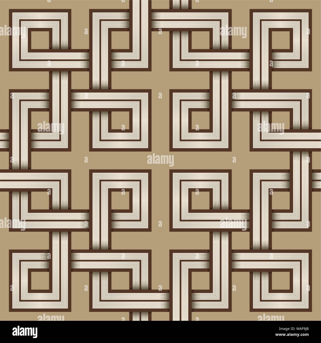 Vector Illustration of a Viking Nordic Seamless Pattern - mystic ...
