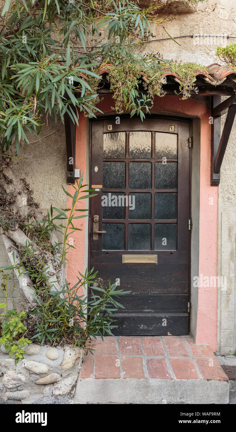 Entrance to the old house Stock Photo - Alamy