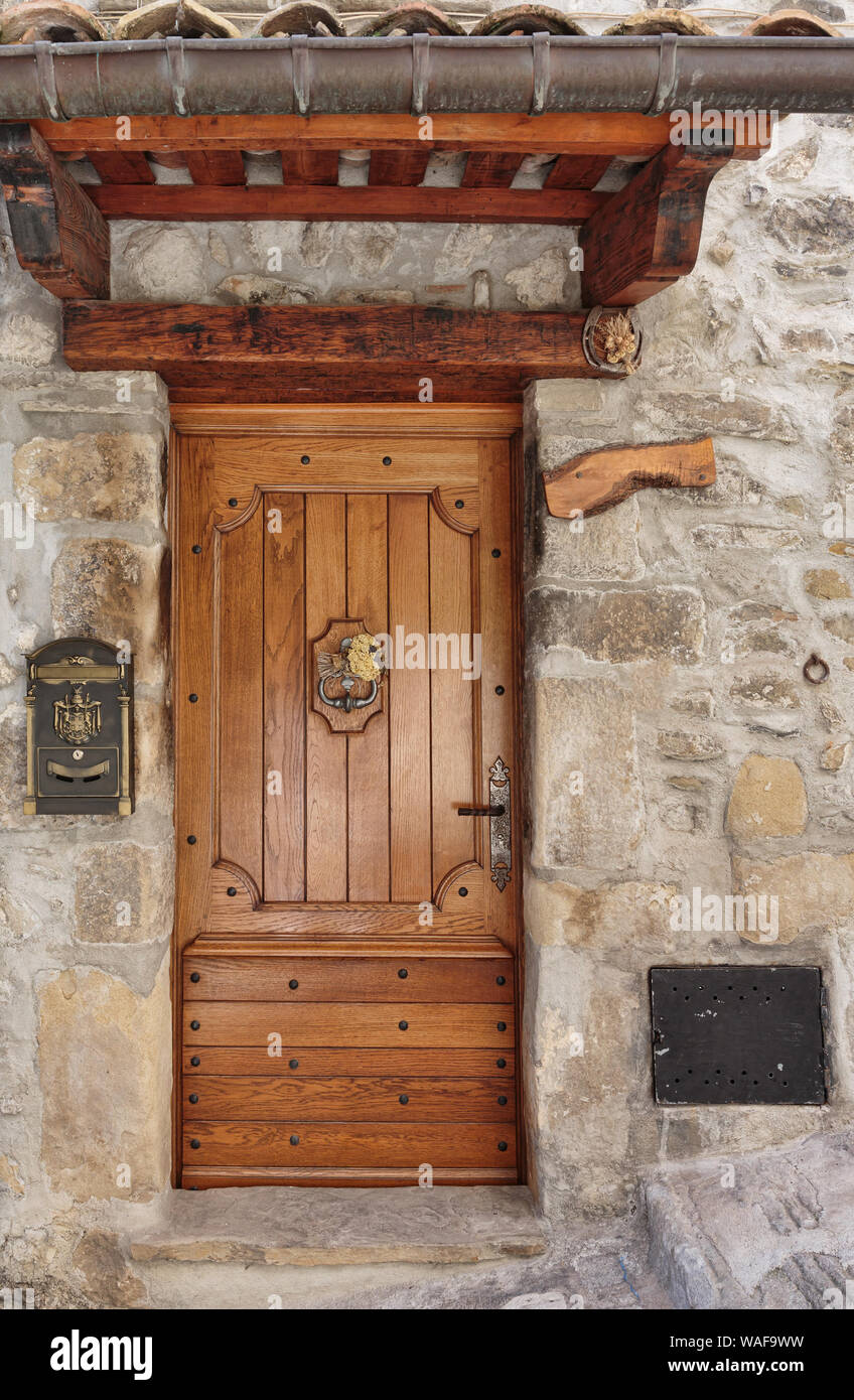 Entrance to the old house Stock Photo - Alamy