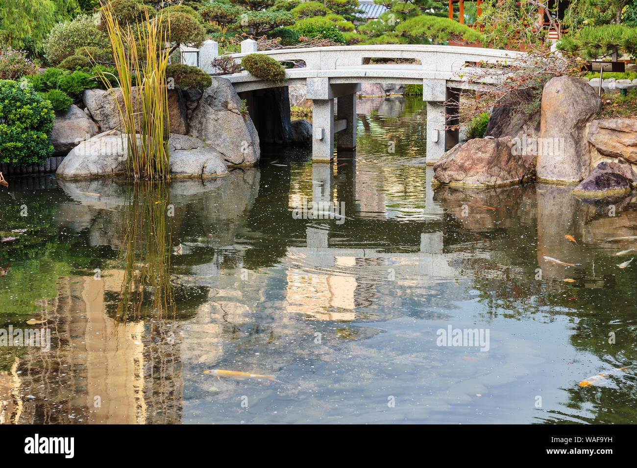 Japanese garden in Monte Carlo, Monaco Stock Photo - Alamy