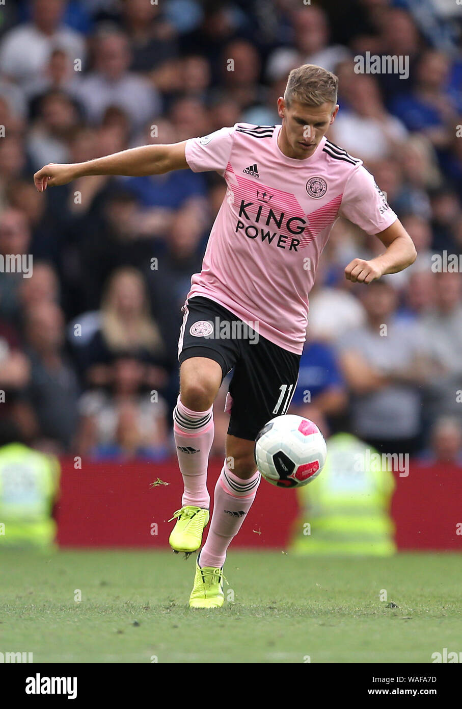 Leicester City's Marc Albrighton Stock Photo - Alamy