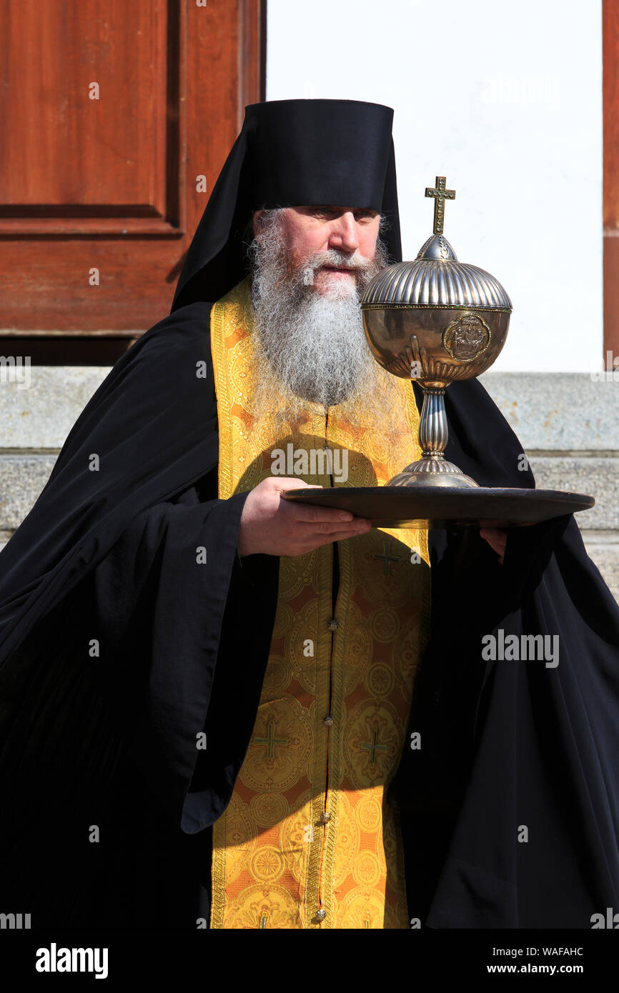 Russian orthodox monk hi-res stock photography and images - Alamy