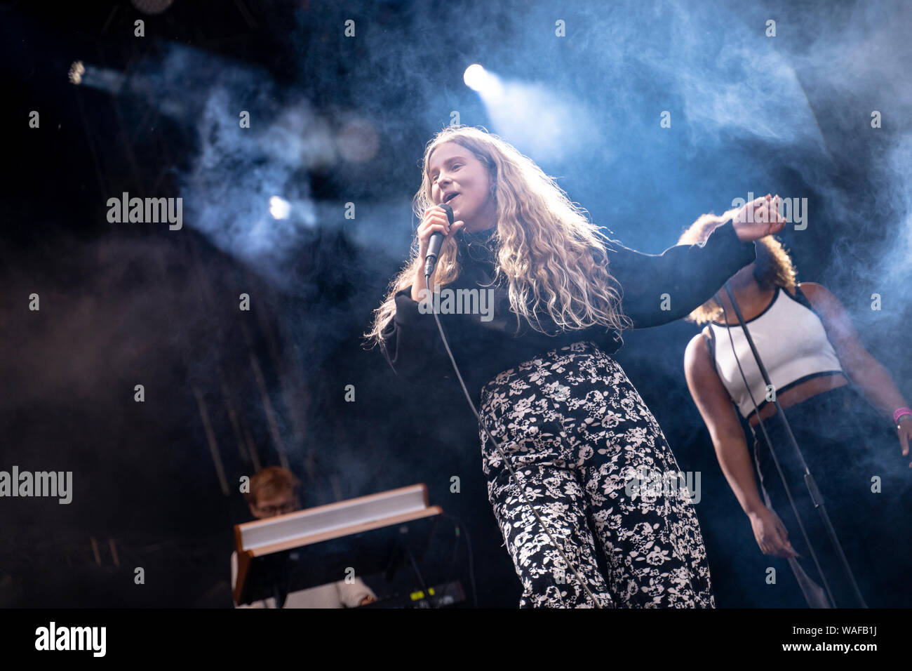 Bergen, Norway. 16th, August 2019. The Norwegian singer and songwriter ...