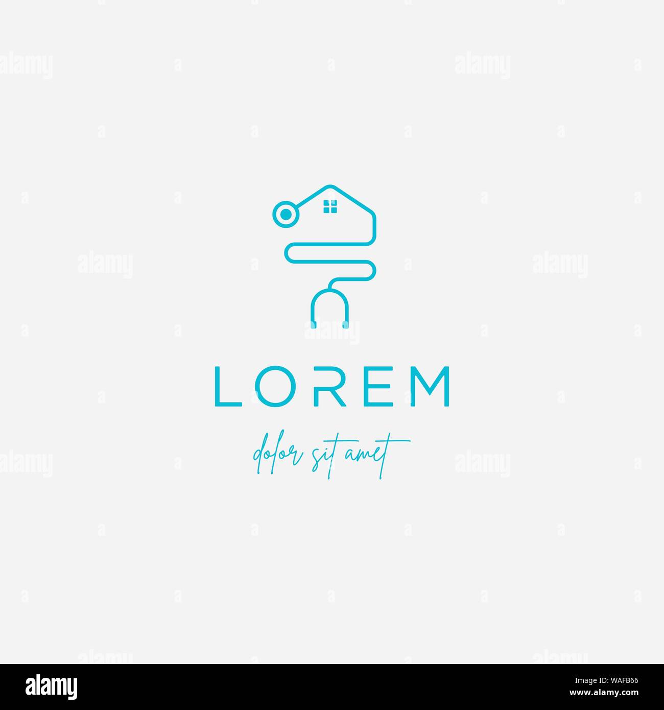 medical home logo vector design illustration Stock Vector Image & Art ...