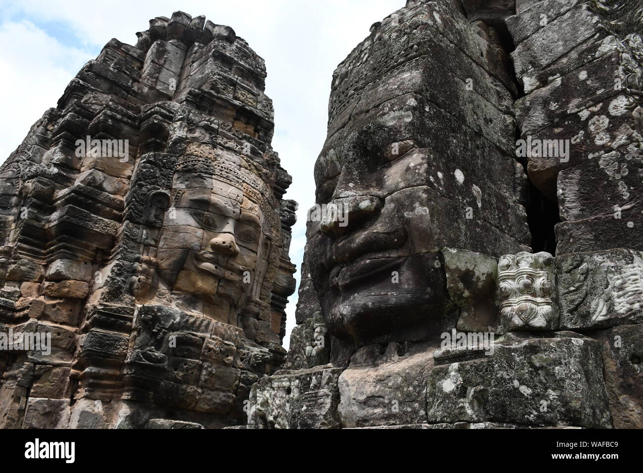 Many Faced Temple Stock Photo - Alamy