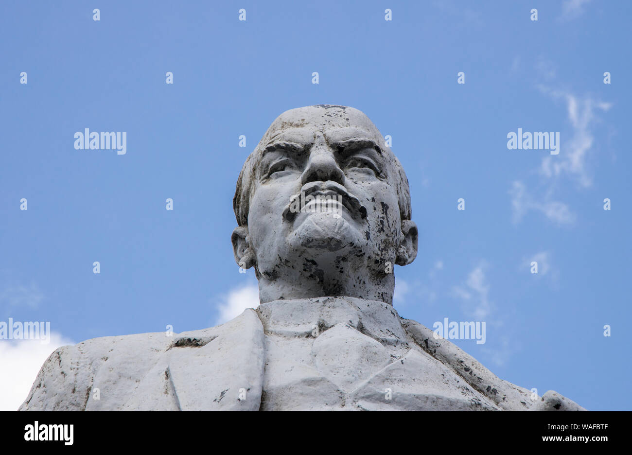 Chernobyl Exclusion Zone - Chernobyl Town - Lenin Statue Stock Photo ...