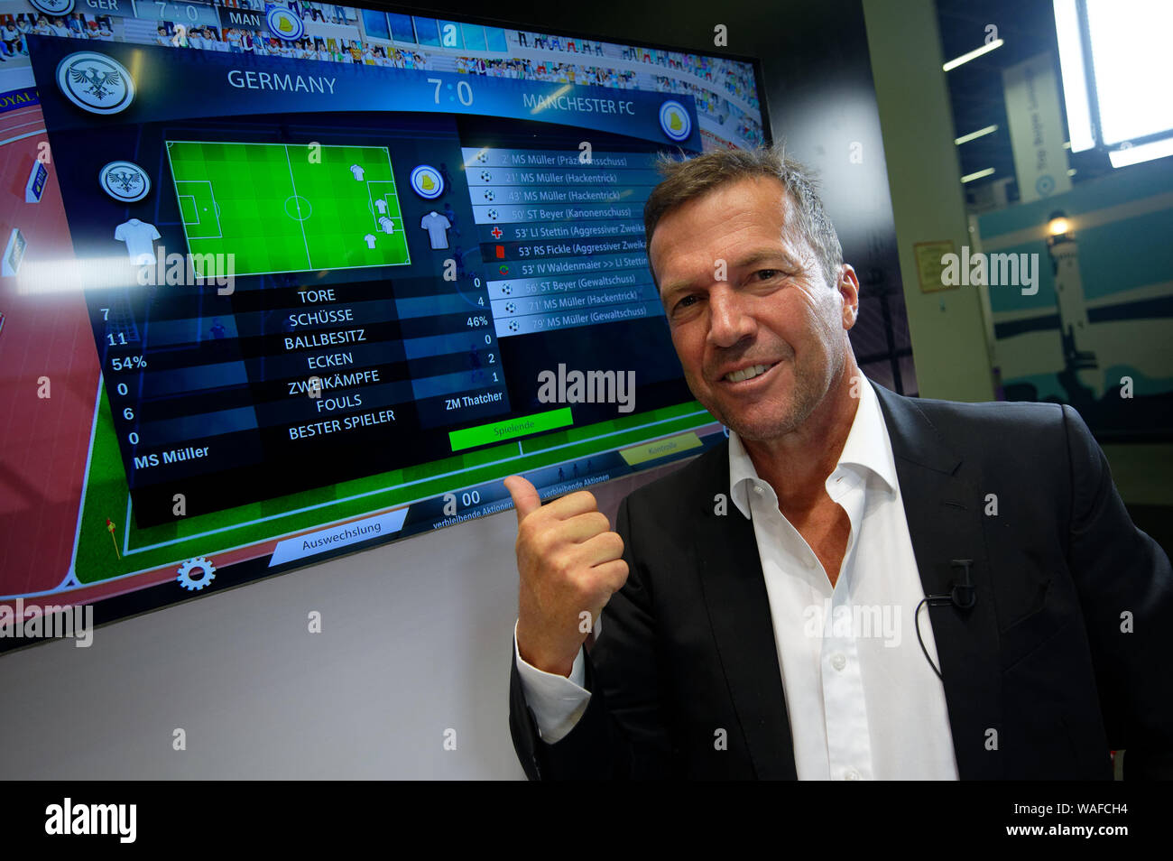 German soccer player lothar matthaus hi-res stock photography and ...