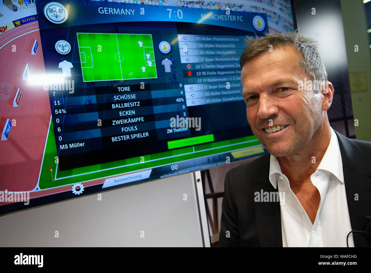 German soccer player lothar matthaus hi-res stock photography and ...