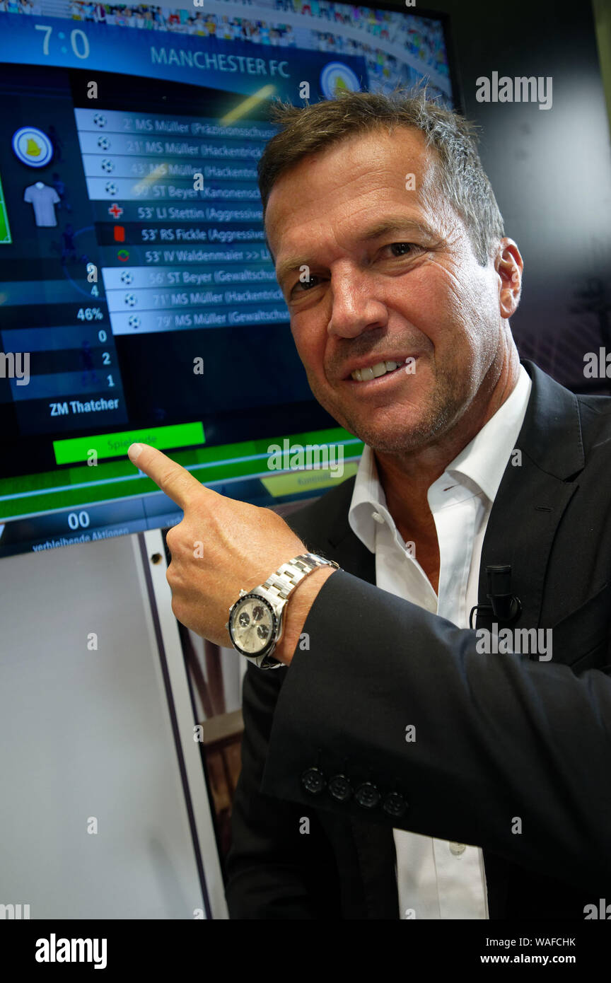 German soccer player lothar matthaus hi-res stock photography and ...
