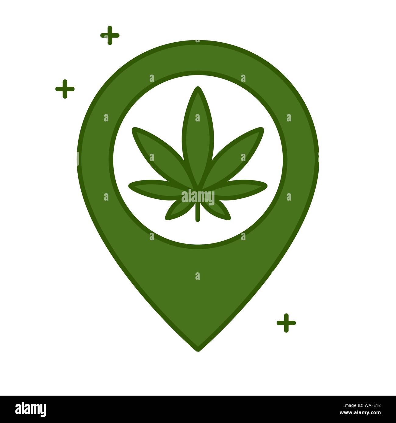 Cannabis store sign Cut Out Stock Images & Pictures - Alamy