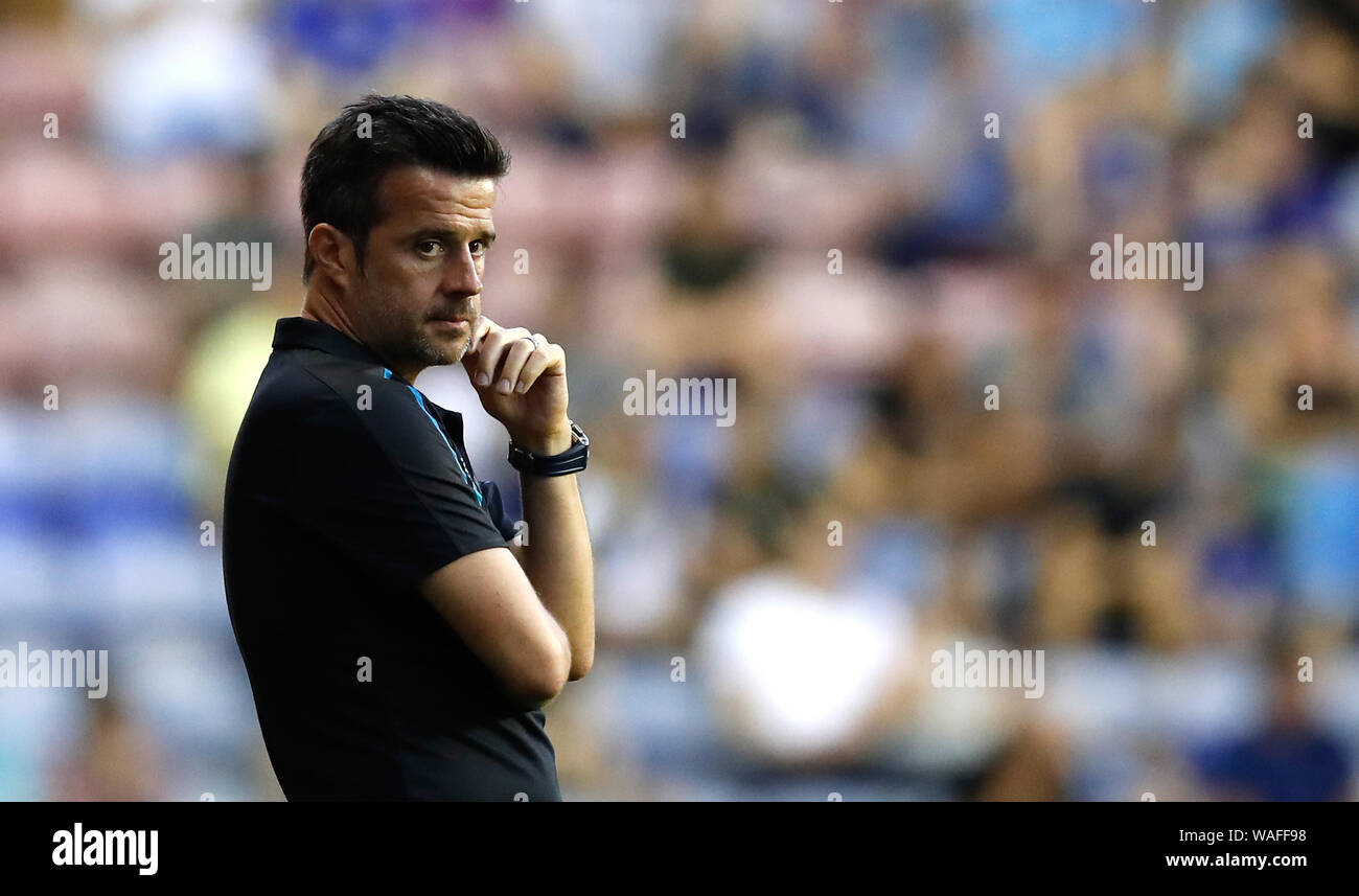 Everton manager Marco Silva Stock Photo - Alamy