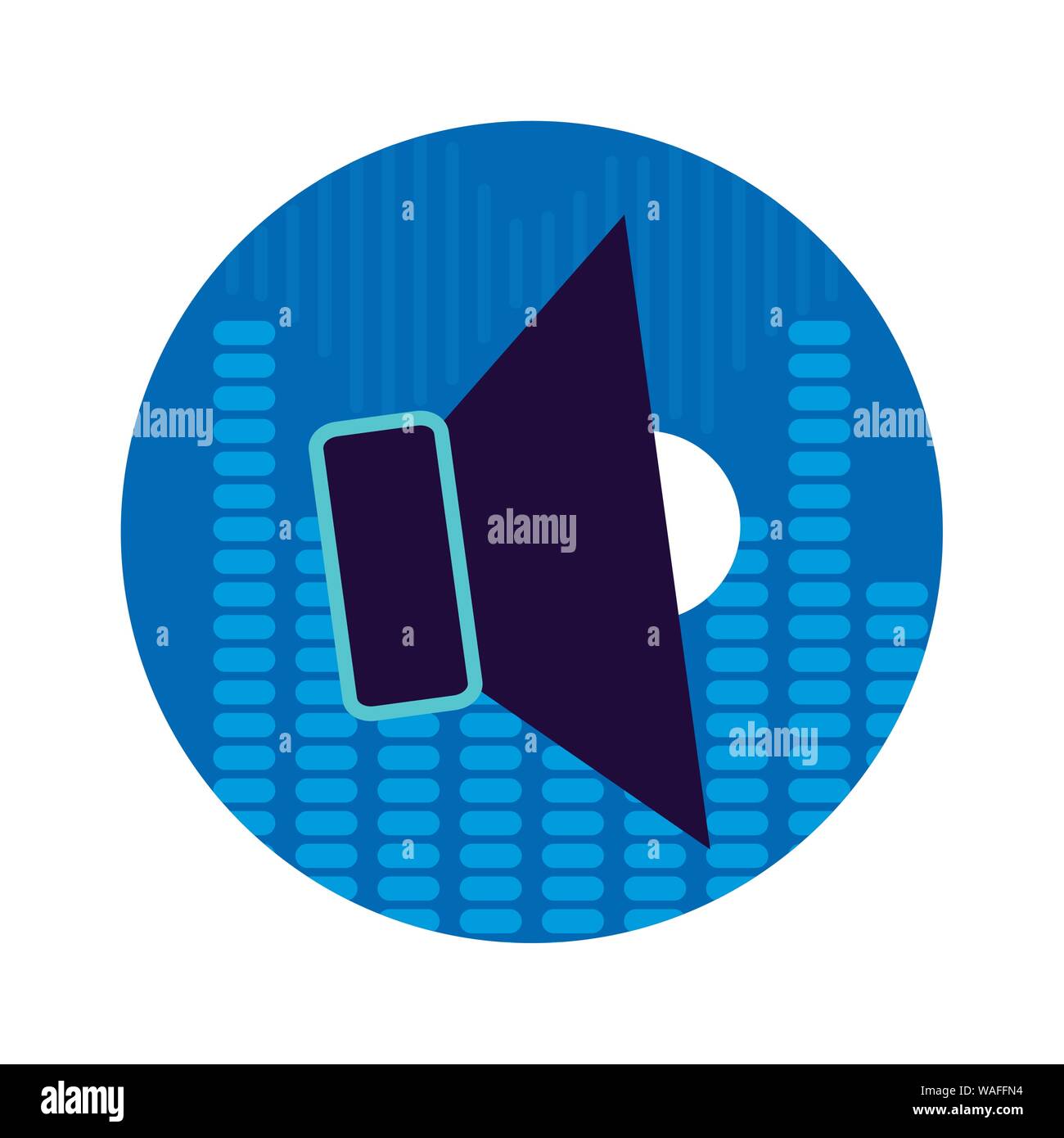 speaker volume music sound design vector illustration Stock Vector ...
