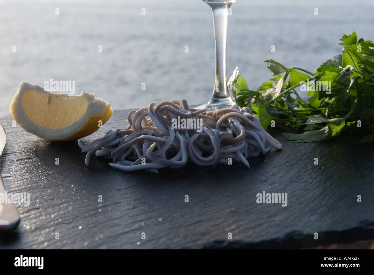 Glass eels dish hi-res stock photography and images - Alamy
