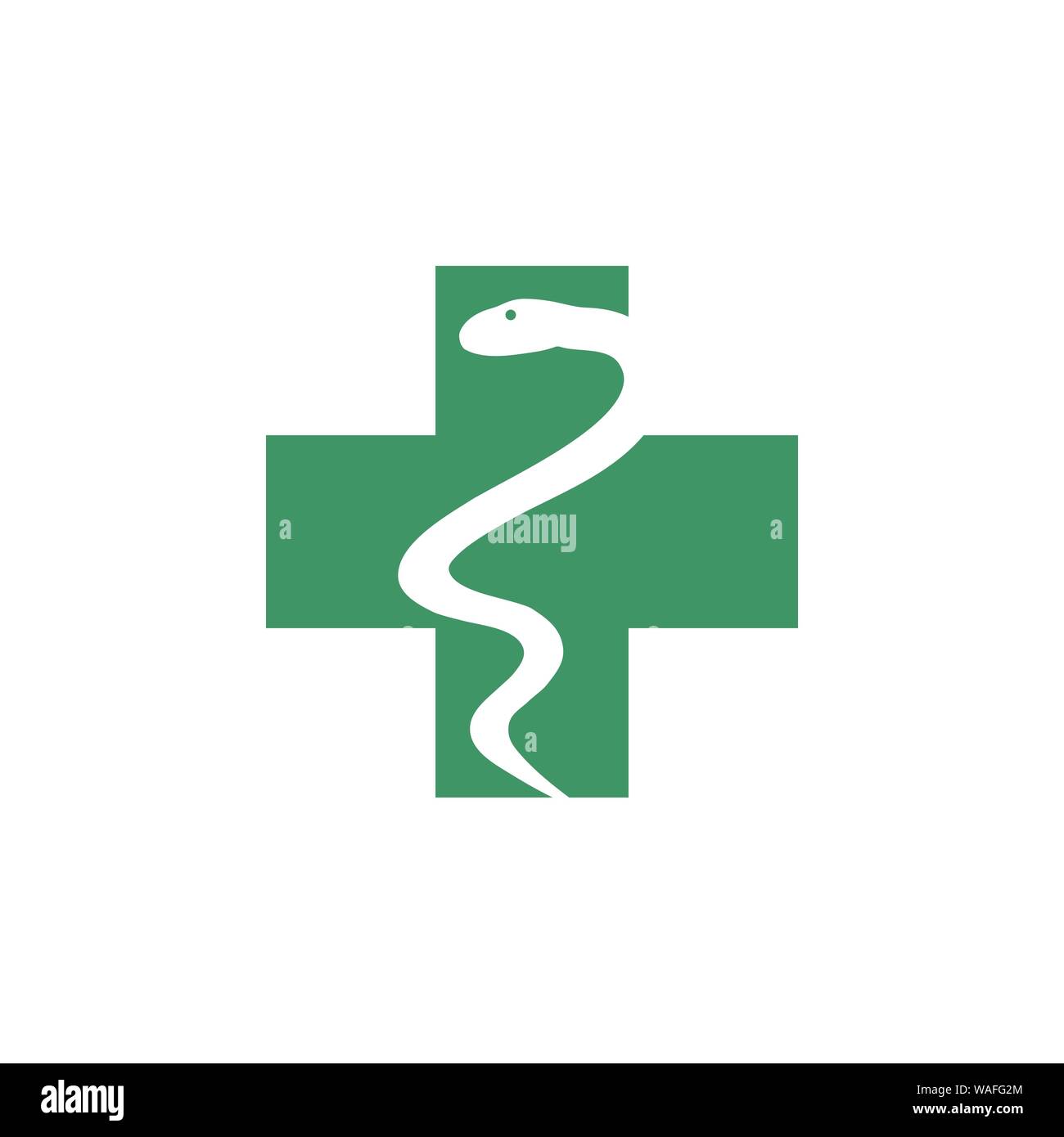Medical snake Stock Vector Images - Alamy