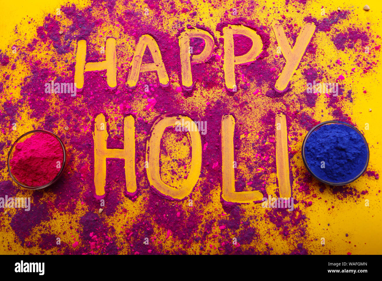 Holi frame hi-res stock photography and images - Alamy