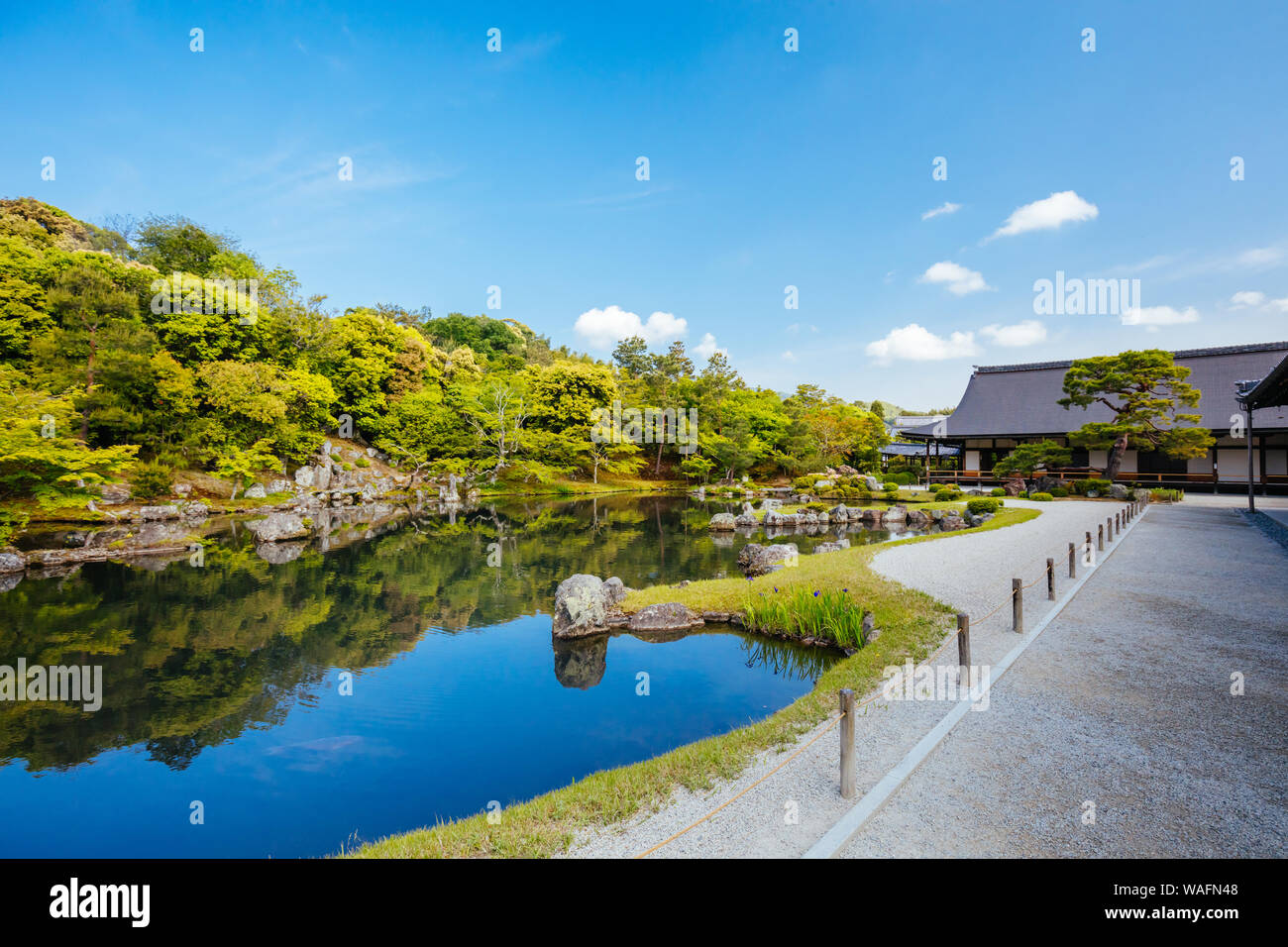 Tenryu-ji Garden and Temple Kyoto Japan Stock Photo - Alamy