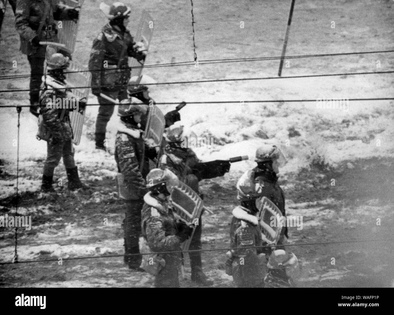 1980s Martial Law Poland High Resolution Stock Photography and Images ...